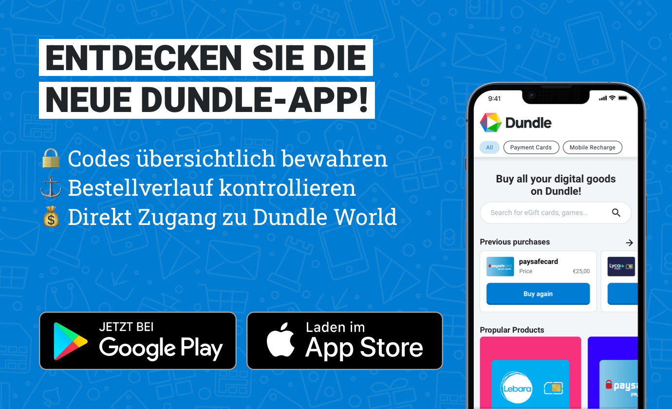 Dundle (DE) | Guthaben aufladen & Gutscheinkarten kaufen